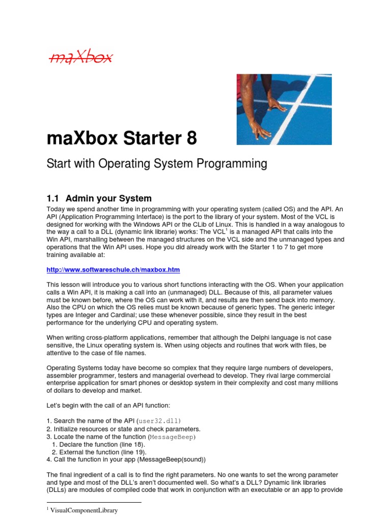 Maxbox Starter 8: Start With Operating System Programming | PDF | Windows Registry | Command ...