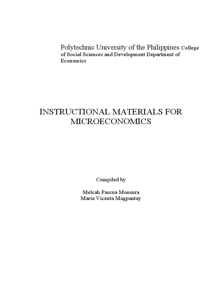 Microeconomics Chapter 3 | PDF | Economic Surplus | Tax Incidence