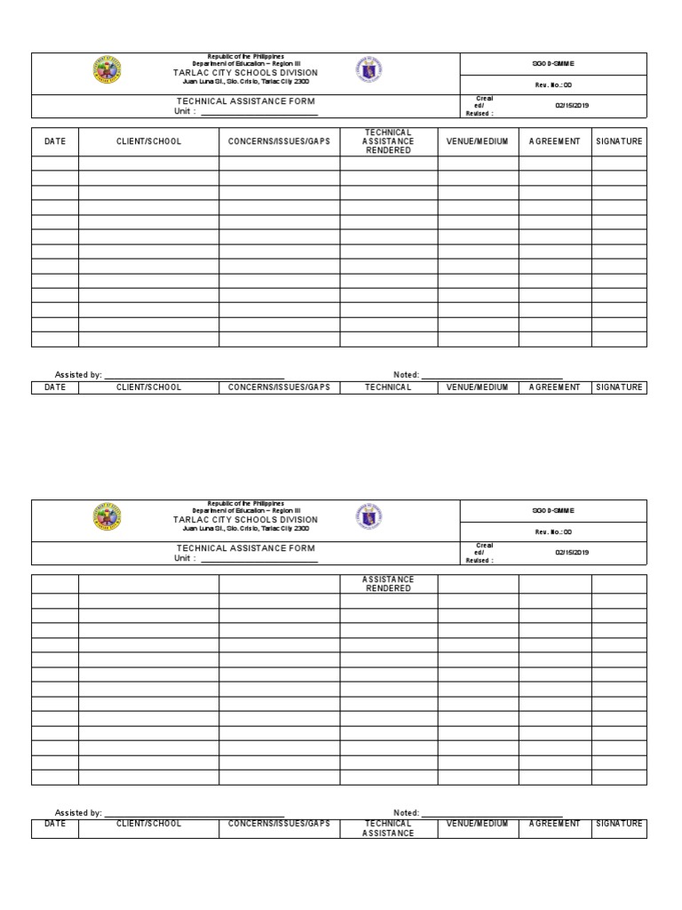 1 TA Form | PDF | Philippines | Public Administration