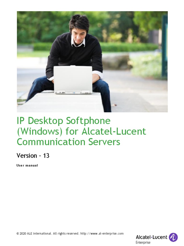 IP Desktop Softphone (Windows) For Alcatel-Lucent Communication Servers | PDF | Icon (Computing ...
