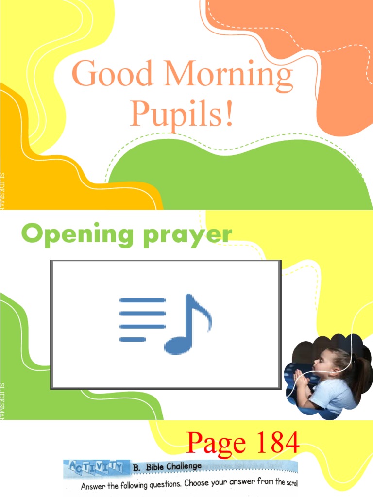 Grade 1 The Lord's Prayer | PDF