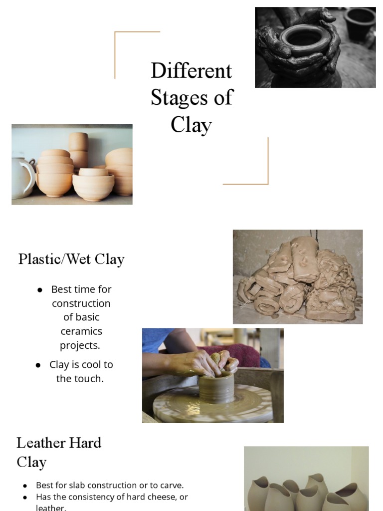 Stages of Clay in Ceramics | PDF