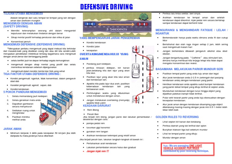 Defensive Driving | PDF