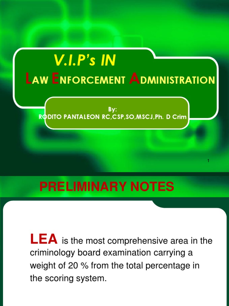 Review in LEA - POLICE PATROL PLAN OPERATION | Download Free PDF ...