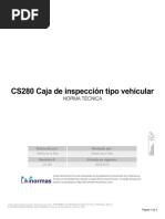 CS280 Caja de Inspección Tipo Vehicular | PDF