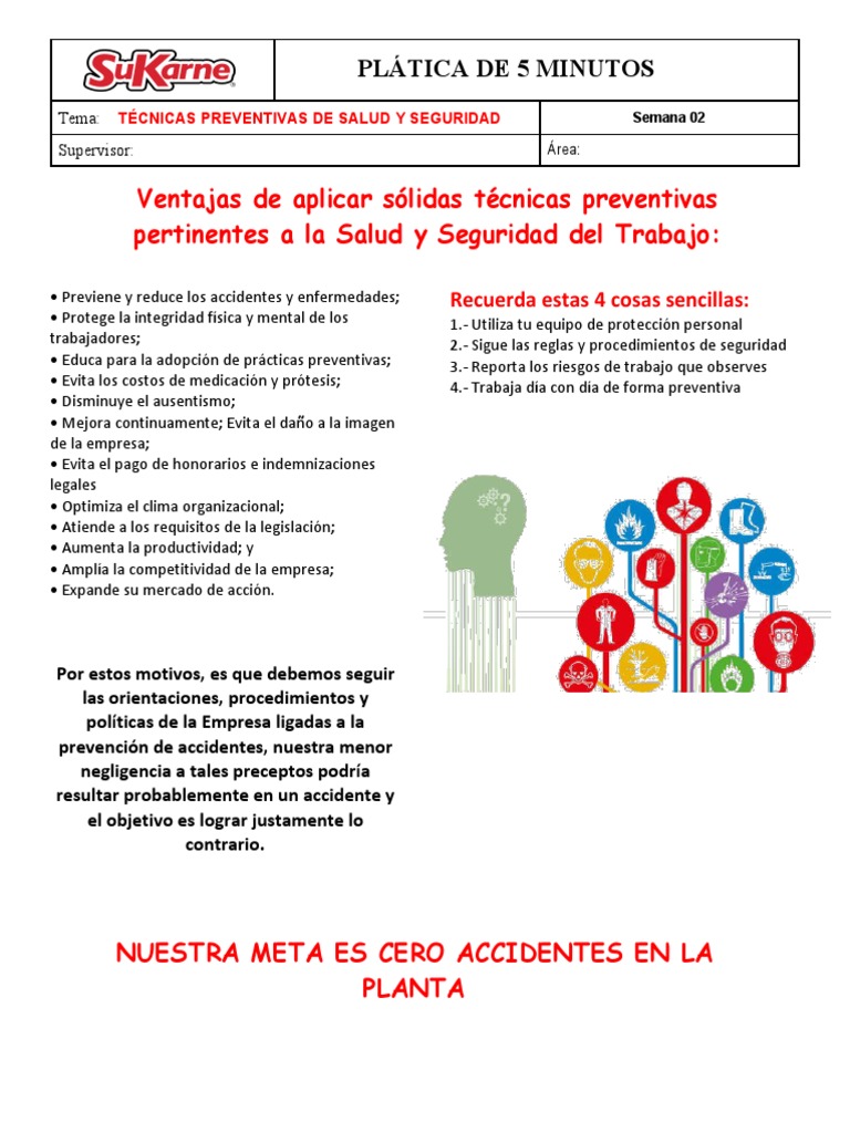 Platica de 5 Minutos Semana 02 | PDF