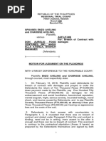 Motion For Bill of Particulars | PDF | Pleading | Public Law