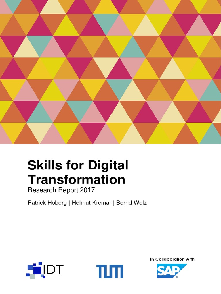 Sap Skills For Digital Transformation | PDF | Internet Of Things | Big Data