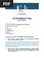 EUDAMED MD Actor Module Q-A en | PDF | Medical Device | Computing
