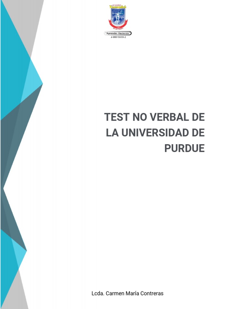 Test de Purdue | PDF | Violencia