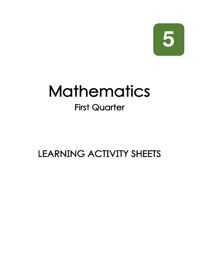 Grade 5 Mathematics Final | PDF | Numbers | Number Theory