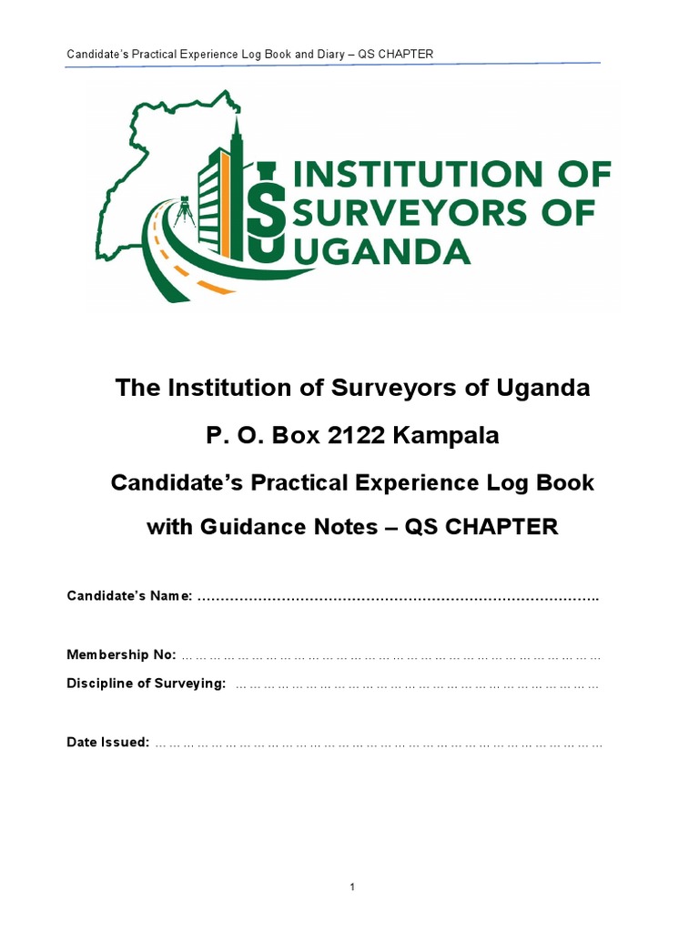 QS Candidate - Guidance & Logbook | PDF | Procurement | Building ...