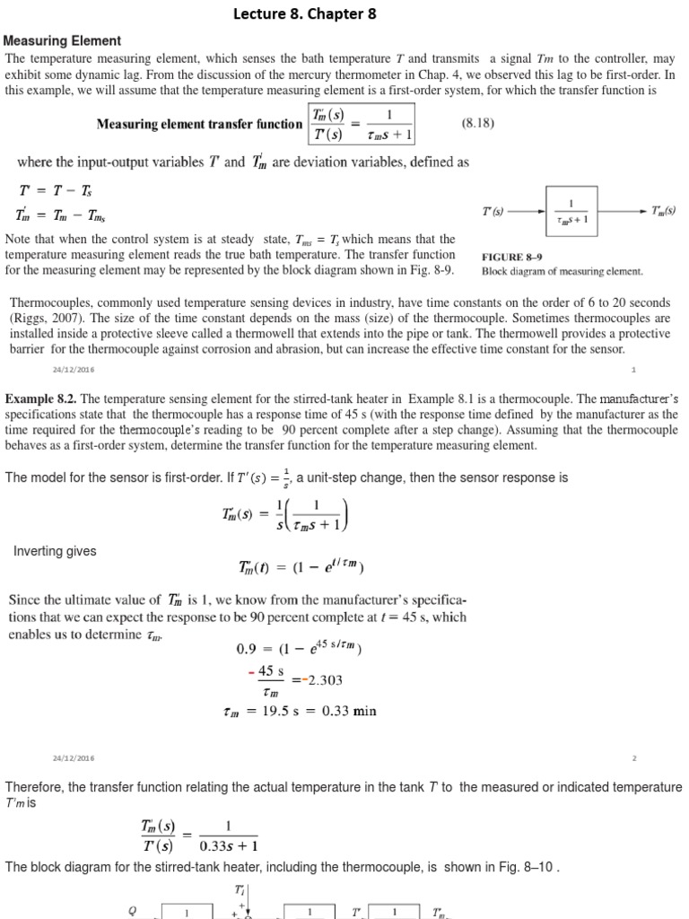 3-2 Control System | PDF | Control Theory | Thermocouple