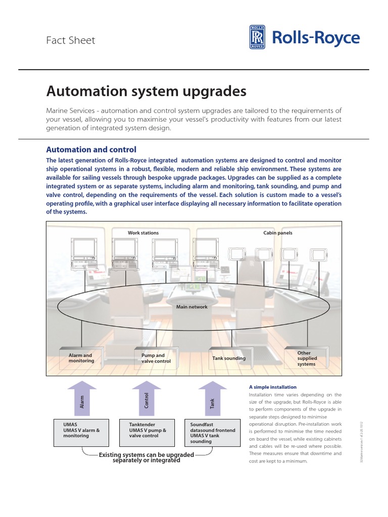 Fs Automation System Upgrades | PDF | Automation | Tanks
