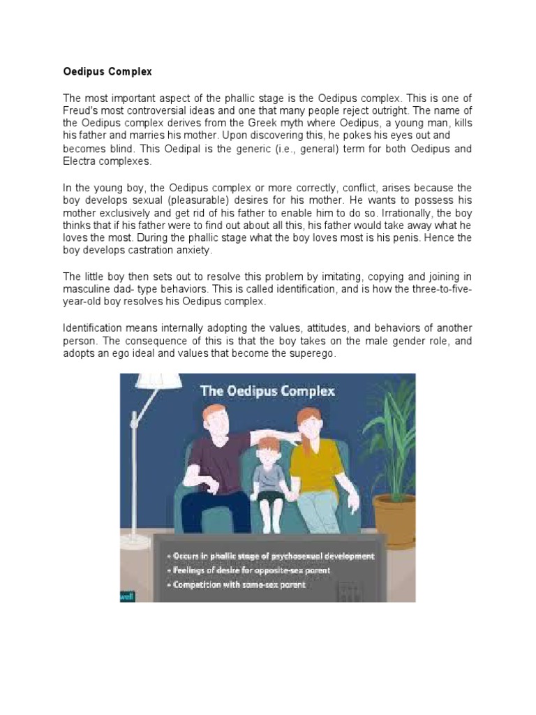 The Development and Resolution of the Oedipus Complex During Freud's ...