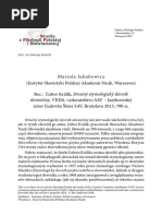 A. Przystańska - Anatomia - Jama Nosowa I Zatoki Przynosowe | PDF