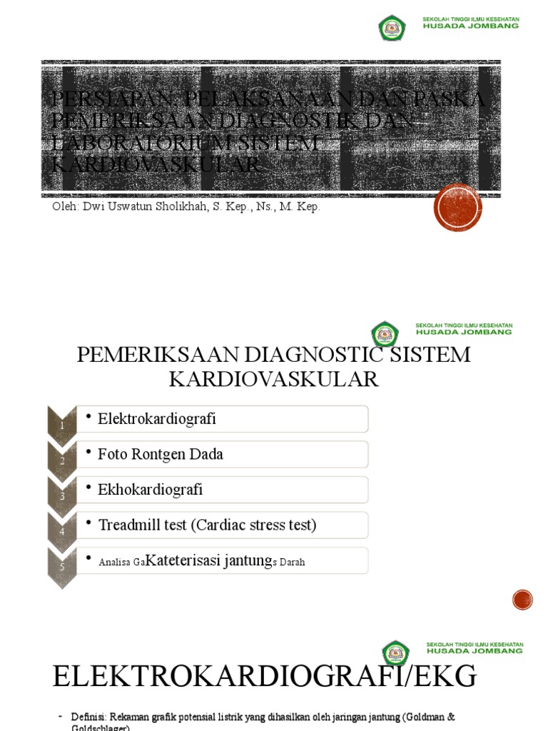 Persiapan, Pelaksanaan Dan Paska PX Diagnostik Dan Lab Kardio | PDF