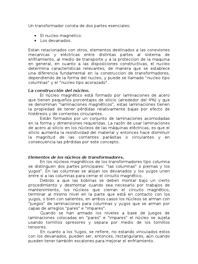 Tipos de Núcleos | PDF