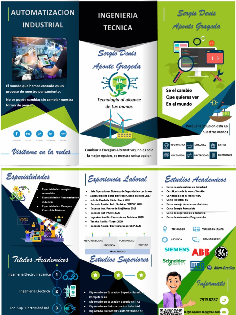 Perfil profesional del Ingeniero Sergio Denis Aponte Grageda en ...