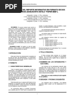 Formato Paper | PDF | Texto | Escritura