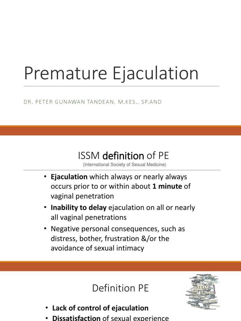 Understanding Premature Ejaculation | PDF | Self-Improvement | Wellness