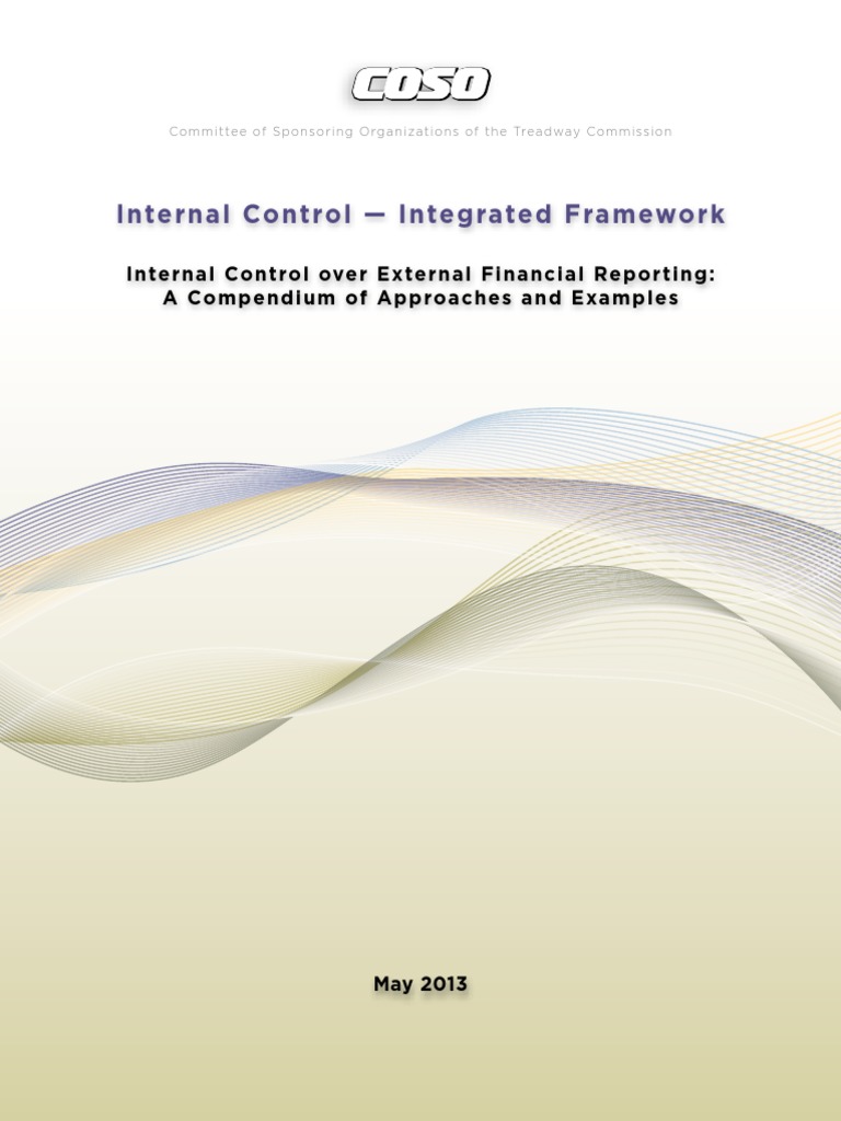 0015.3 Coso Icefr Compendium | PDF | Internal Control | Financial Statement