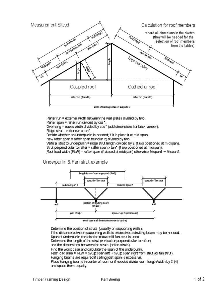 Calculation Out Lay | PDF | Length | Framing (Construction)