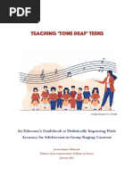 The Vocal Lesson Plan | PDF | Singing | Larynx