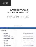 3.sample Piping Layouts of A Water Supply & | PDF | Water Supply ...