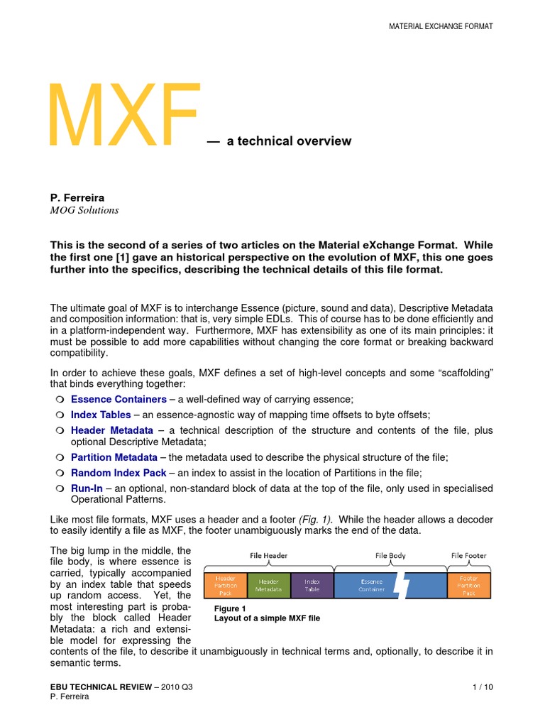 A Technical Overview: MOG Solutions | PDF | Metadata | Computer File