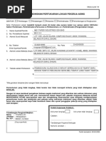 Borang 9 SSM (CSP) | PDF