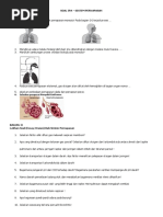 Soal Ulangan IPA KELAS 8 SISTEM PERNAFASAN | PDF