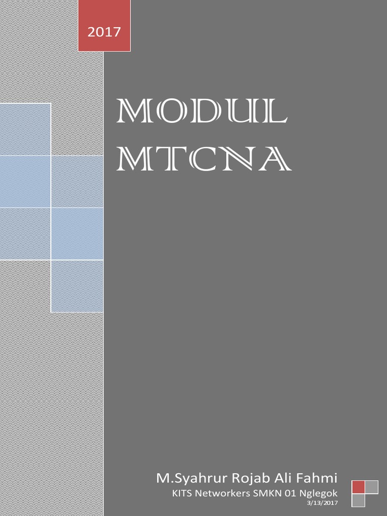 Modul Rojab | PDF | Firewall (Computing) | Proxy Server