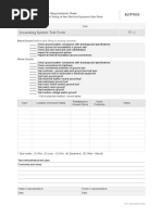 Megger Test Form | PDF | Electrical Engineering | Manufactured Goods