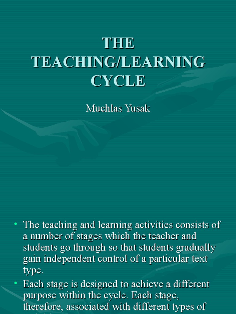 The Teaching Learning Cycle | PDF | Reading Comprehension | Educational ...