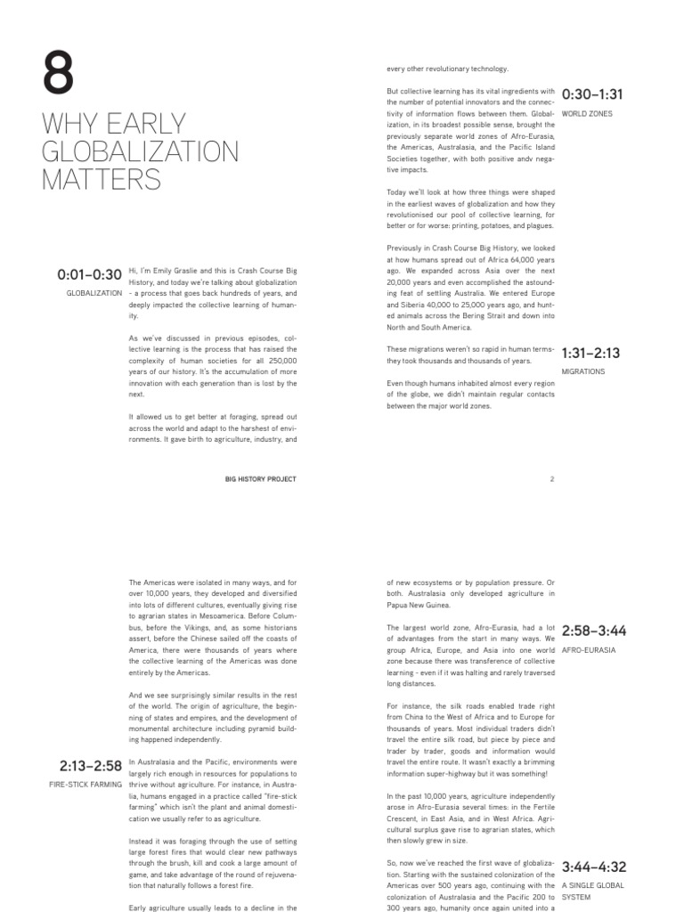 Globalization's Early Impact | PDF | Printing | Books