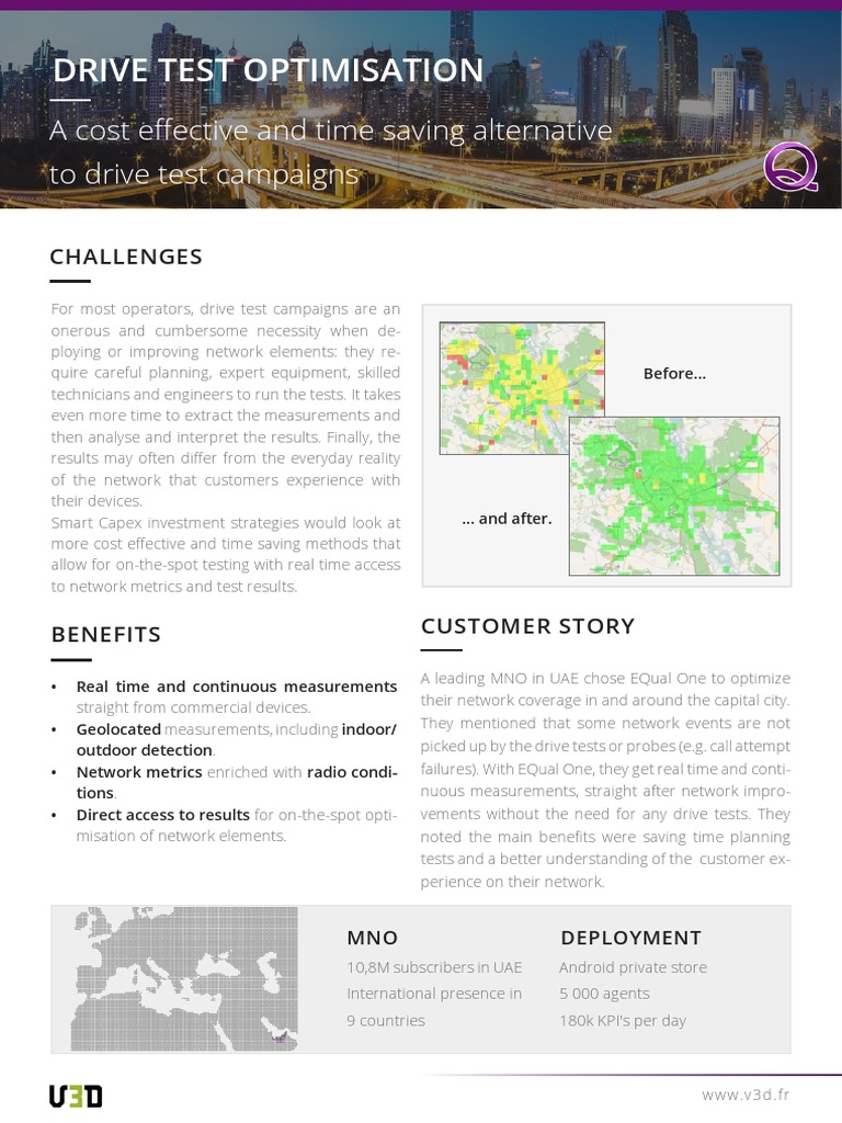 Drive Test Optimisation | PDF | Business | Computers