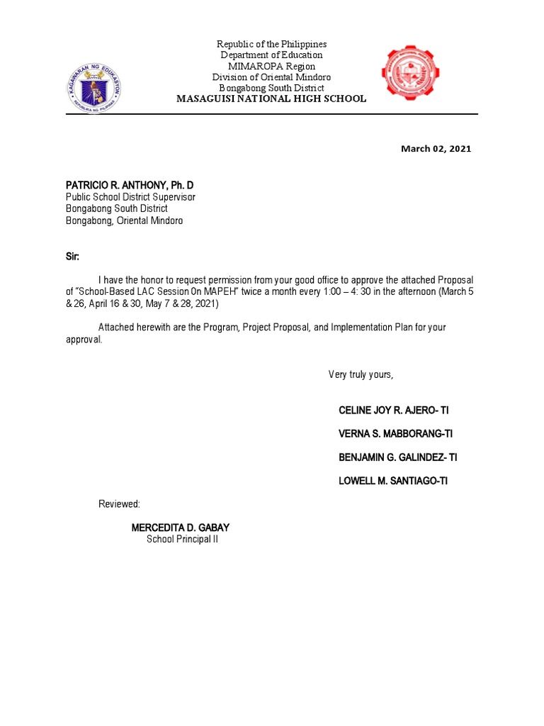 LAC Template MAPEH | PDF | Teachers | Educational Technology