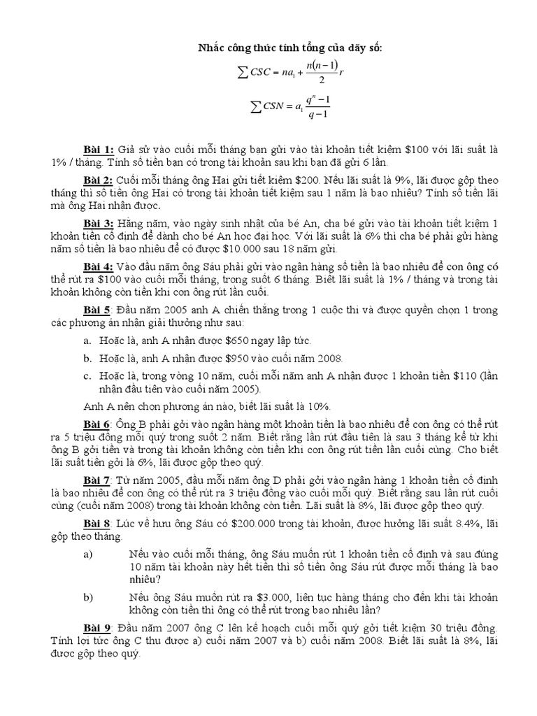Bài tập 2.1 TVM | PDF