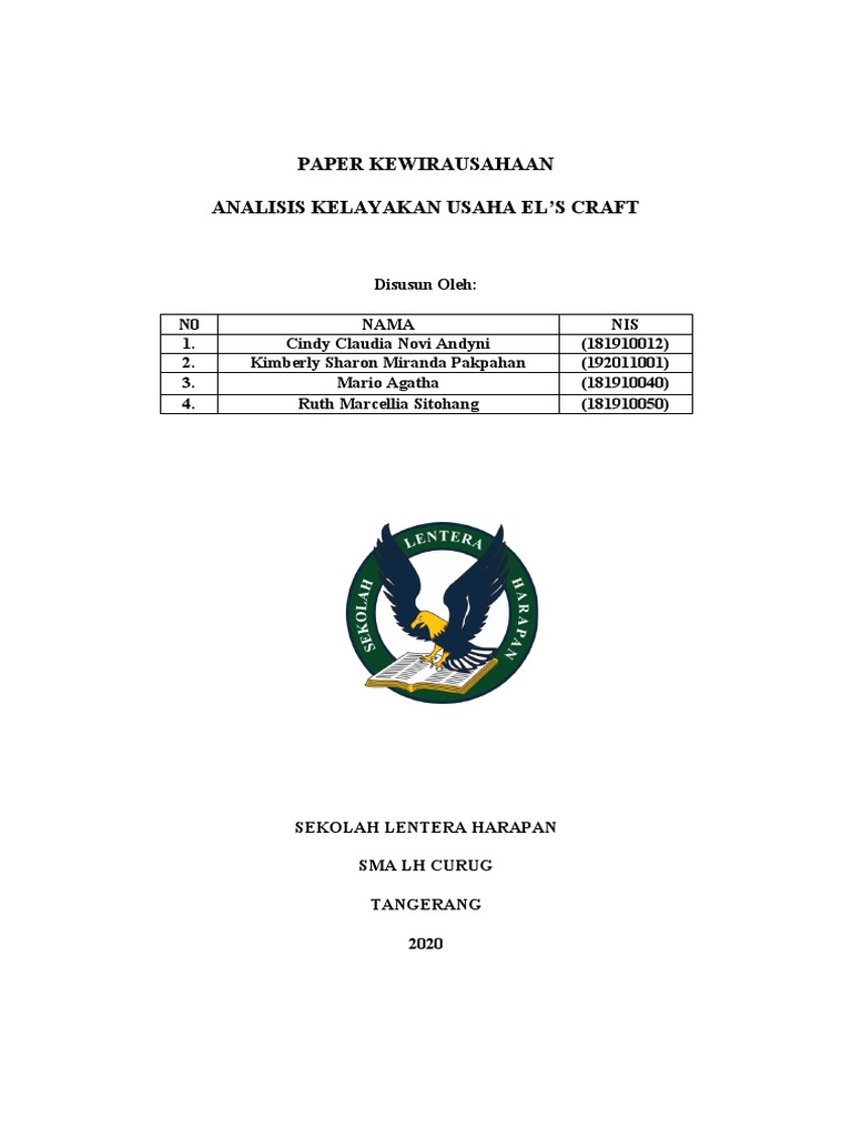 Templet Paper Kwu Kelas 12 | PDF