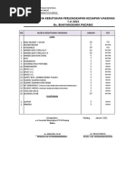 Checklist Isi Kotak p3k | PDF