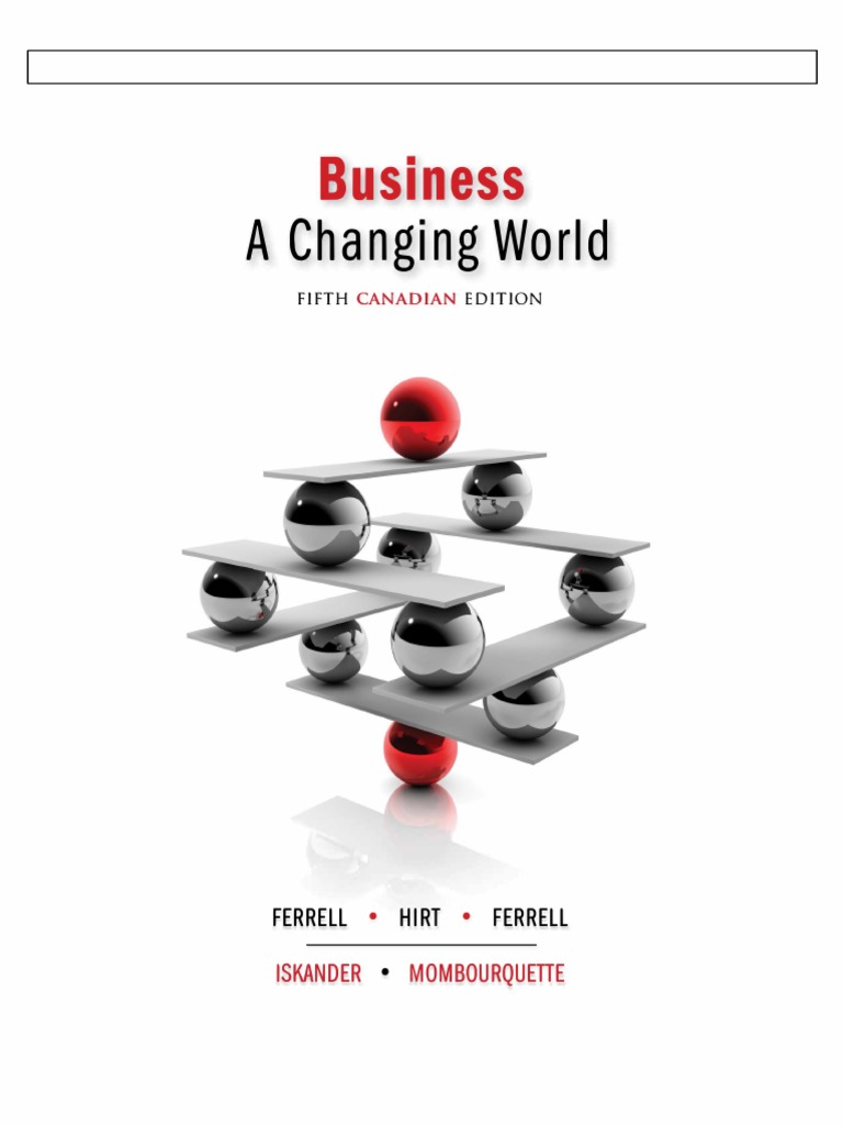 Business A Changing World 5th Ed. CANADA | PDF | Partnership ...
