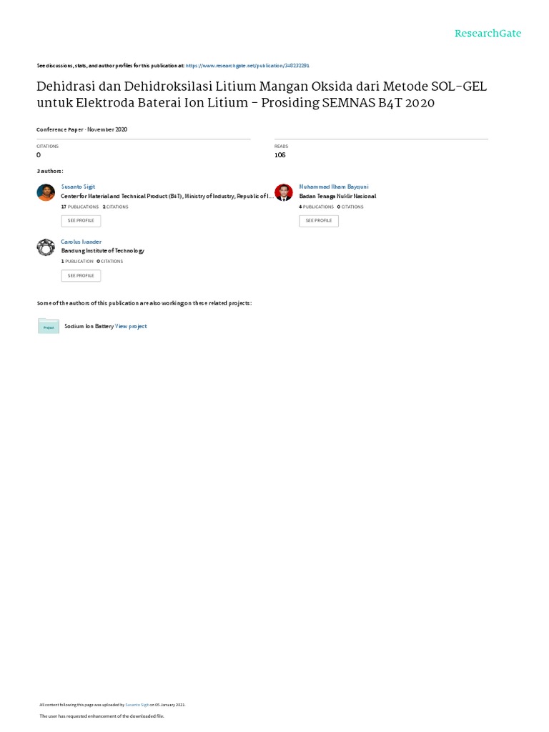 Prosiding SEMNAS 2020 | PDF