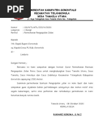 14 Surat Permohonan Perbaikan Jalan | PDF