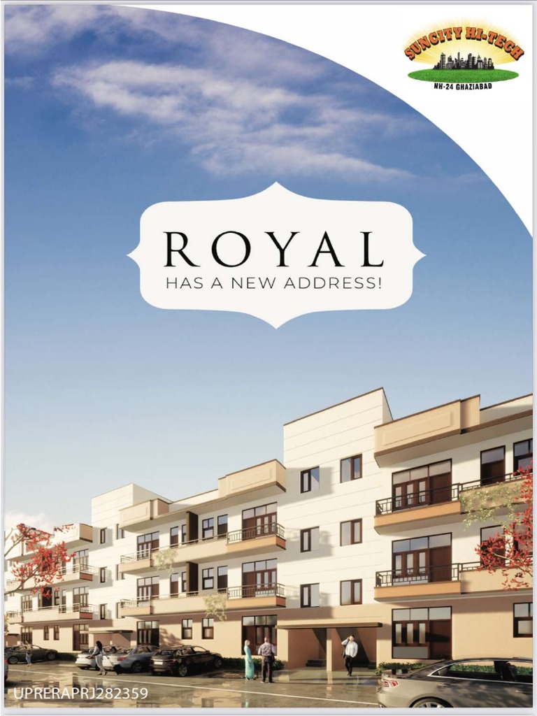 Suncity Royal Castle NH 24 Ghaziabad L Suncity Ghaziabad | PDF