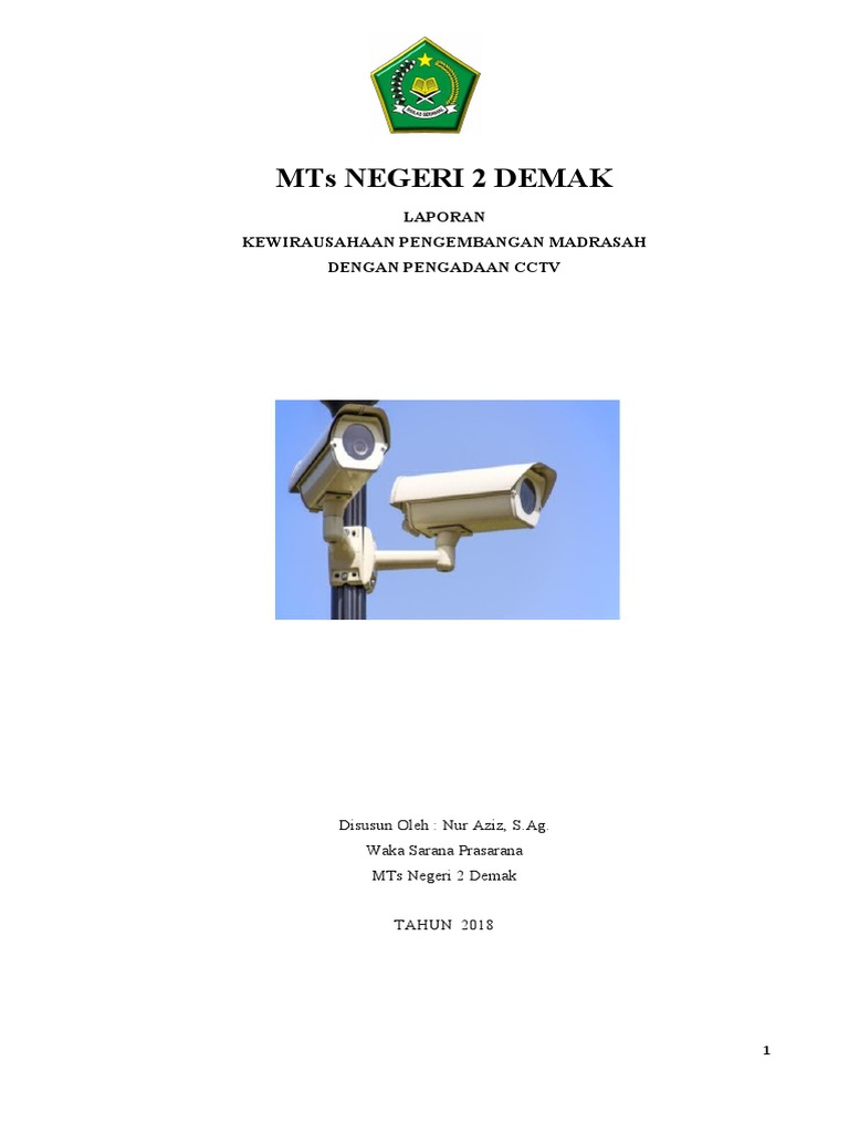 Pengadaan CCTV untuk Keamanan MTs Demak | PDF | Bisnis