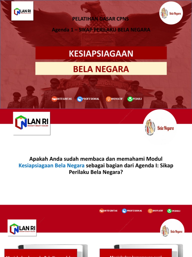 Agenda 1 - Kesiapsiagaan BN | PDF