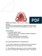Arco Transpalatino en Ortodoncia | PDF | Ramas de Odontología