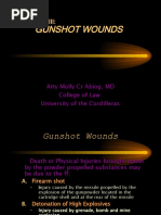 Forensic Analysis of Gunshot Wounds | PDF | Cartridge (Firearms) | Gun ...