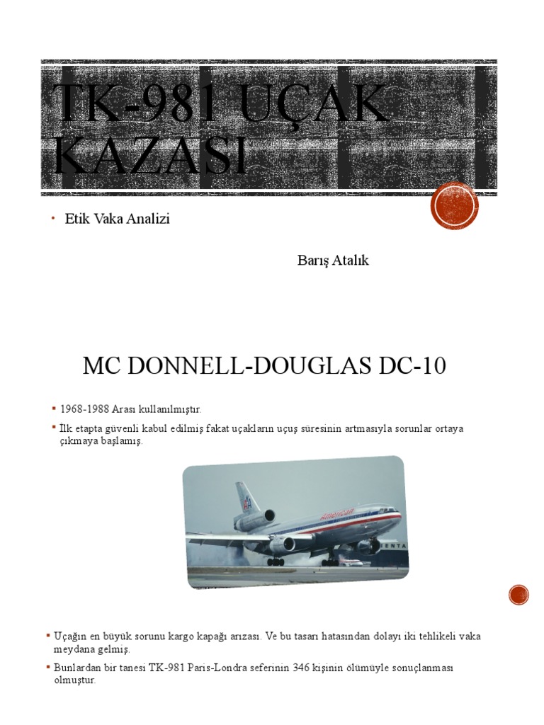 TK-981 Uçak Kazasi | PDF